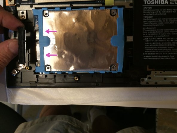 Toshiba Satellite P55W Hard Drive Replacement - iFixit Repair Guide