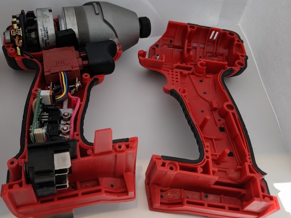 Milwaukee Hex Impact Driver 2656-20 Forward/Reverse switch Replacement ...