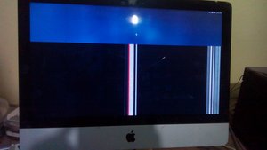 screen appear lines vertical and horizontal it seems like GPU fail ...