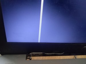 SOLVED: Vertical stripes on screen of laptop caused by hardware - Asus ...