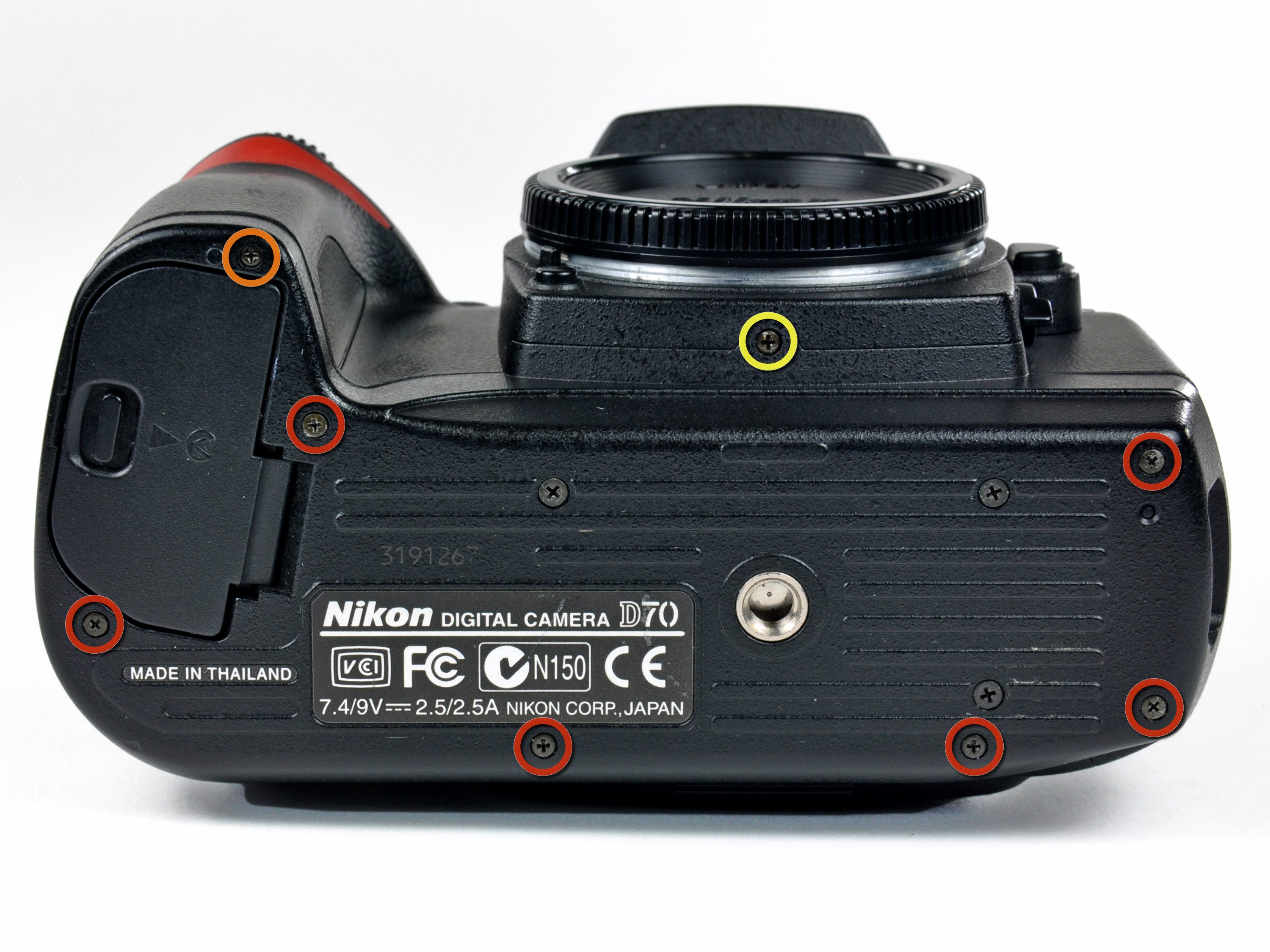 Nikon D70 Bottom Cover Replacement - iFixit Repair Guide