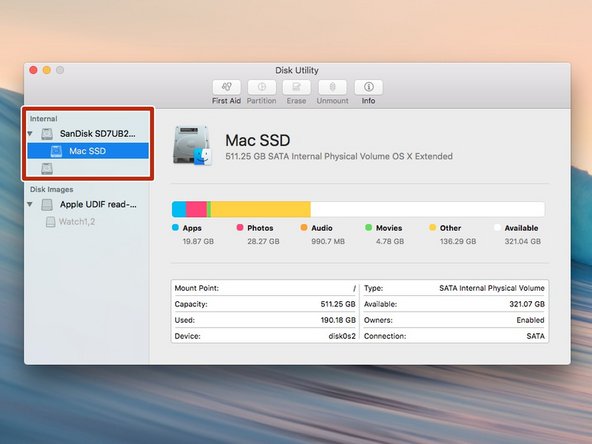 How to Run First Aid with Disk Utility - iFixit Repair Guide