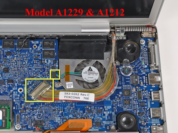 MacBook Pro 17" Models A1151 A1212 A1229 and A1261 Right Fan ...