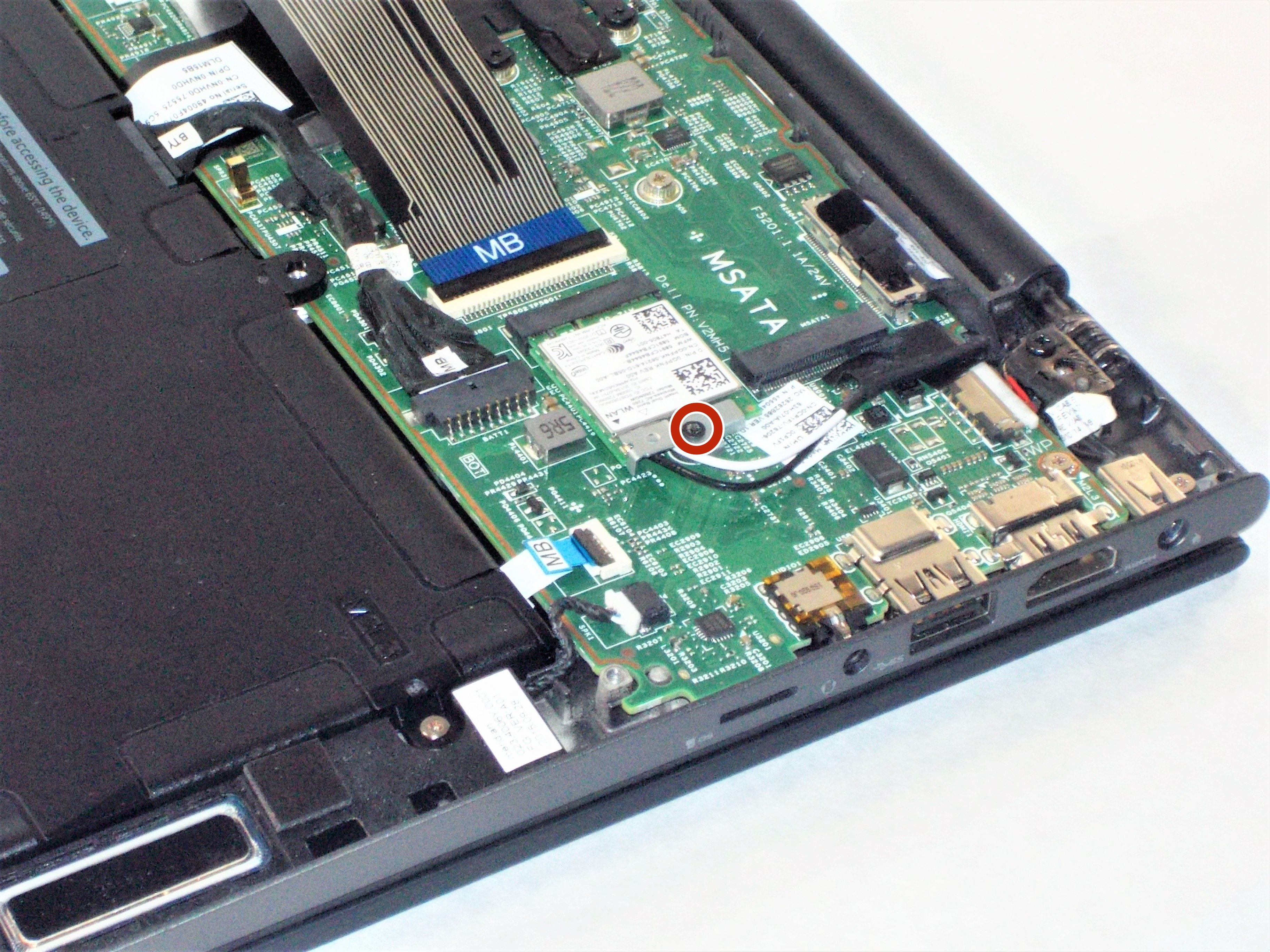 Dell Chromebook 13-7310 Network Card Replacement - iFixit Repair Guide