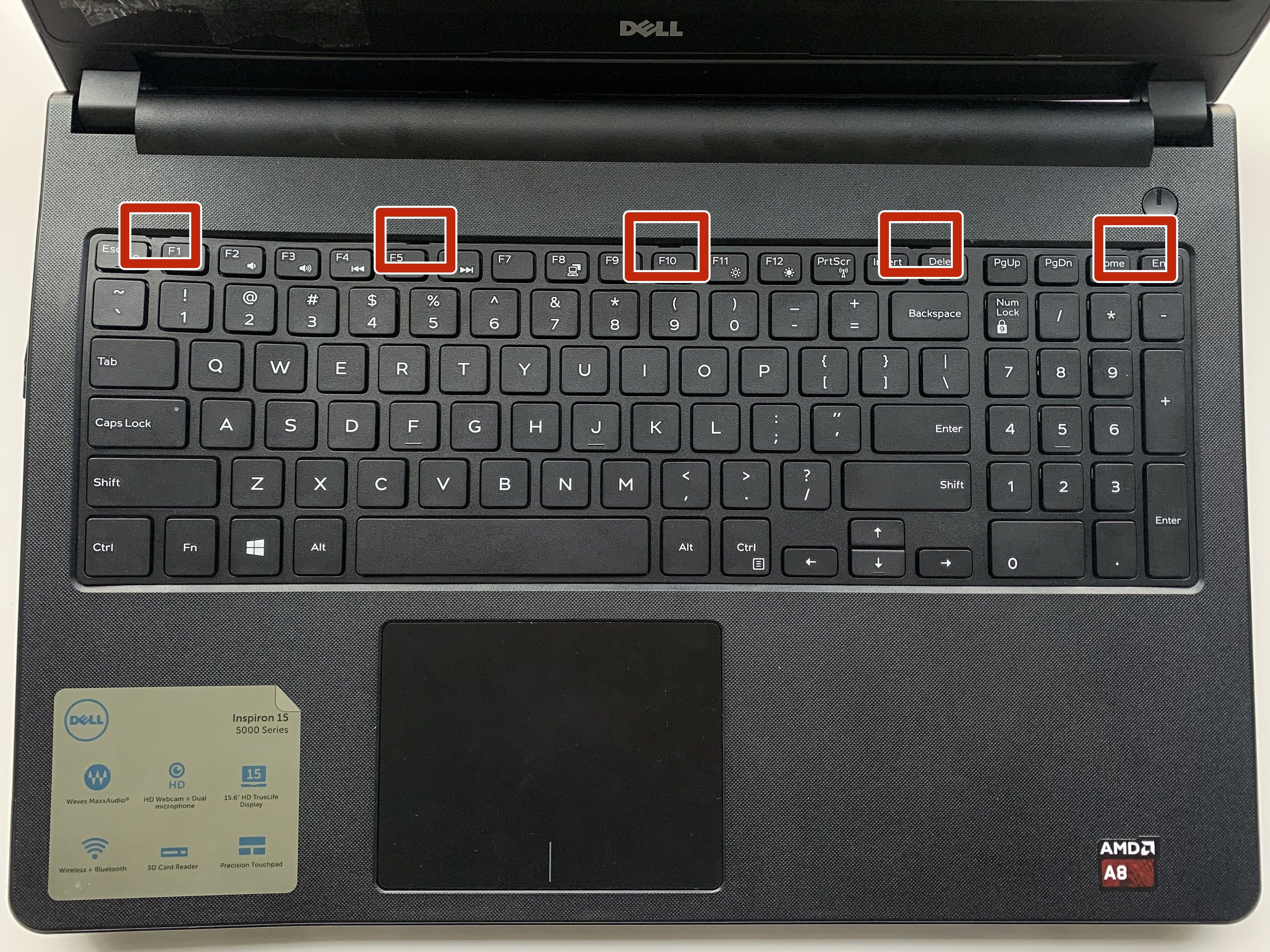 Dell Inspiron 5555 Keyboard Replacement - iFixit Repair Guide