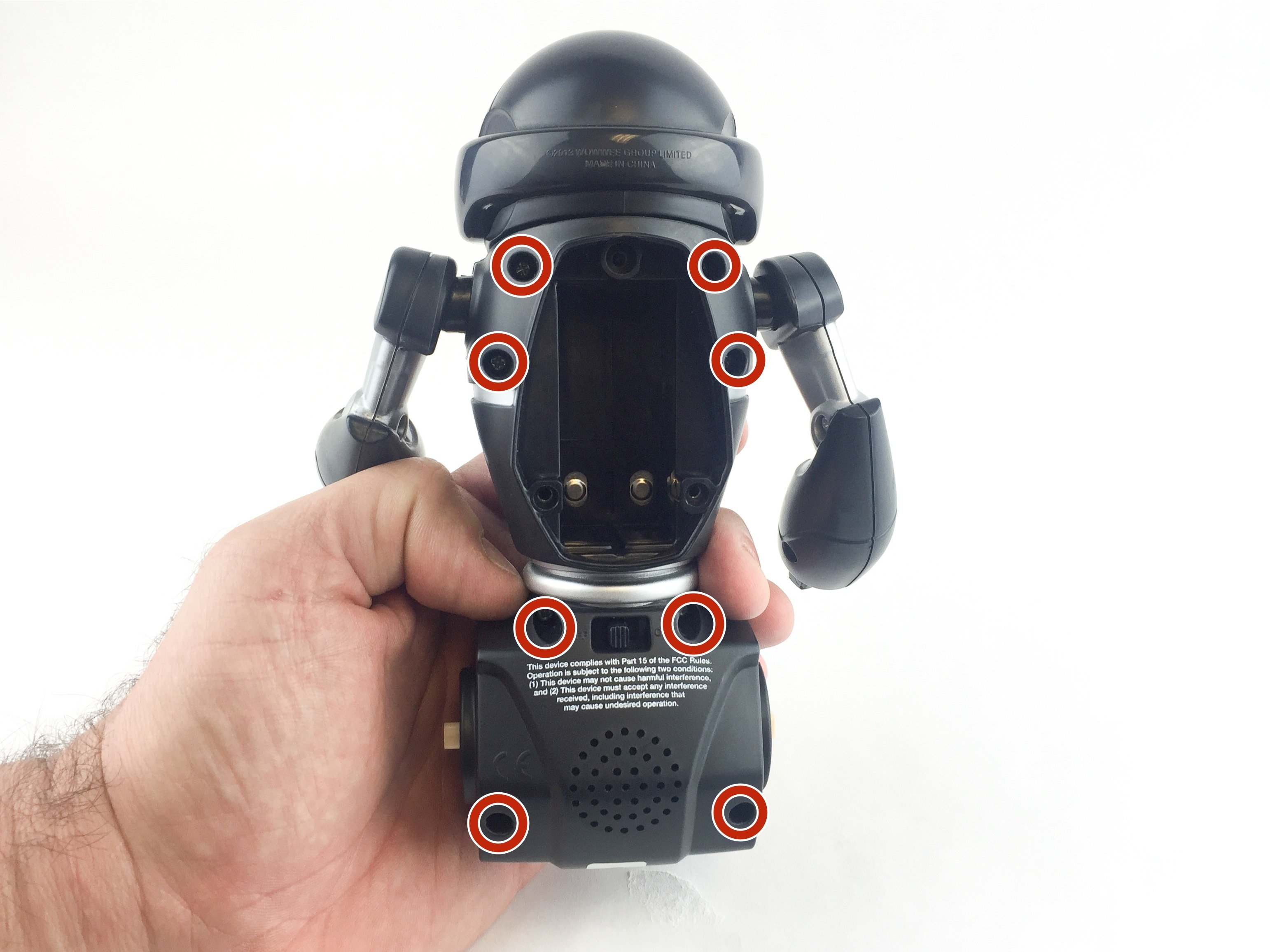 WowWee MiP Robot Body Disassembly IFixit Repair Guide