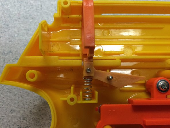 Nerf N-Strike Maverick Catch Spring Replacement - iFixit