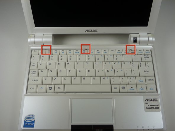 Asus Eee PC 900 Keyboard Replacement - iFixit