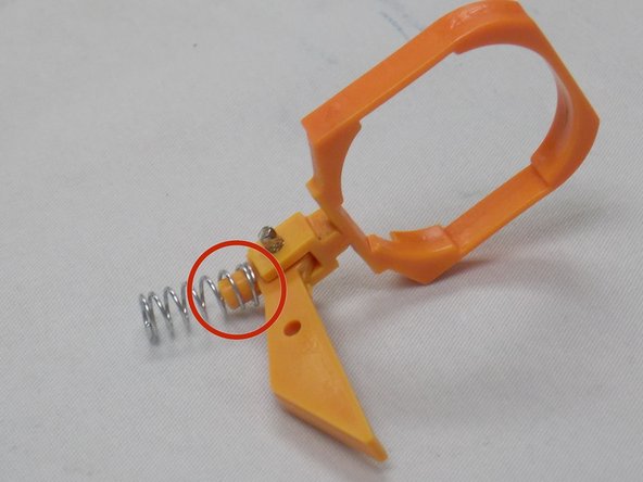 Nerf N-Strike Maverick Catch Spring Replacement - iFixit