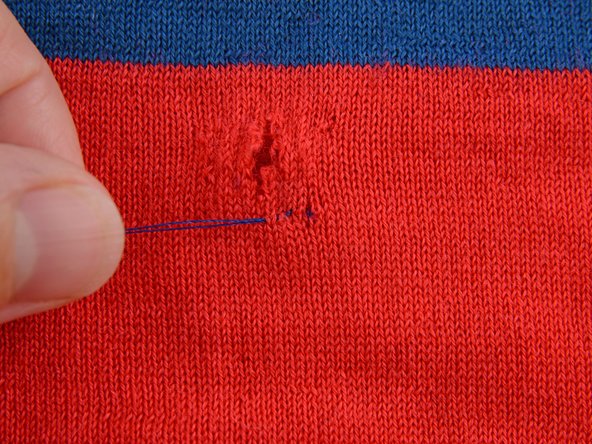 How to Darn a Hole in a Knitted Garment - iFixit