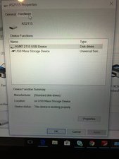 WD Scorpian Blue 750 MB Hard disk failed - showing as ASMT 2115 - Dell ...