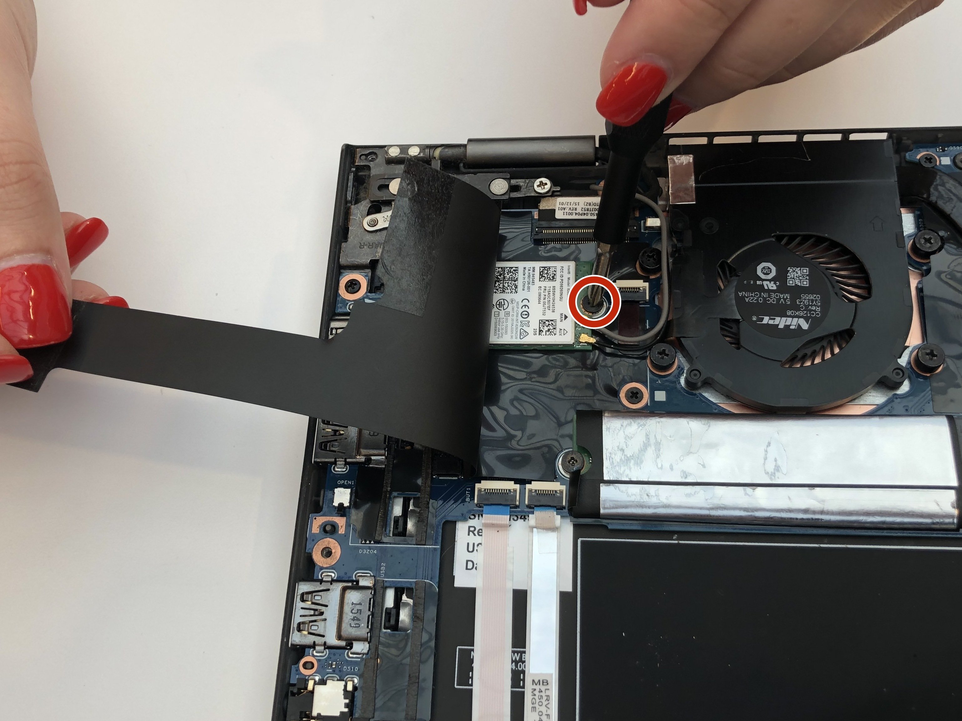 Lenovo ThinkPad X1 Yoga Wireless Chip Replacement - iFixit Repair Guide