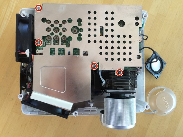 Replacing BenQ MP512ST Projector Central Fan - iFixit Repair Guide