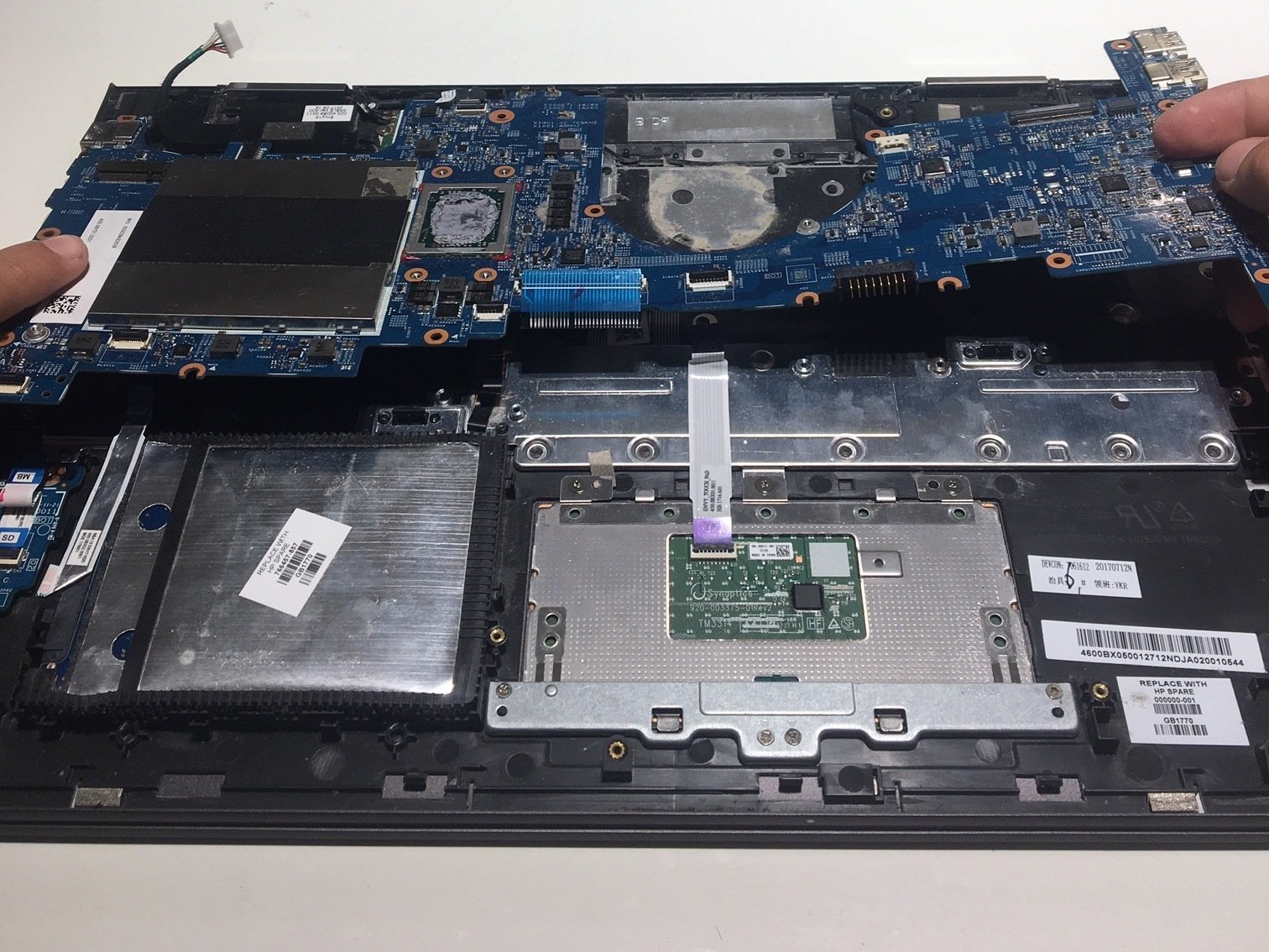 HP Envy x360 15m-bq021dx Motherboard Replacement - iFixit Repair Guide