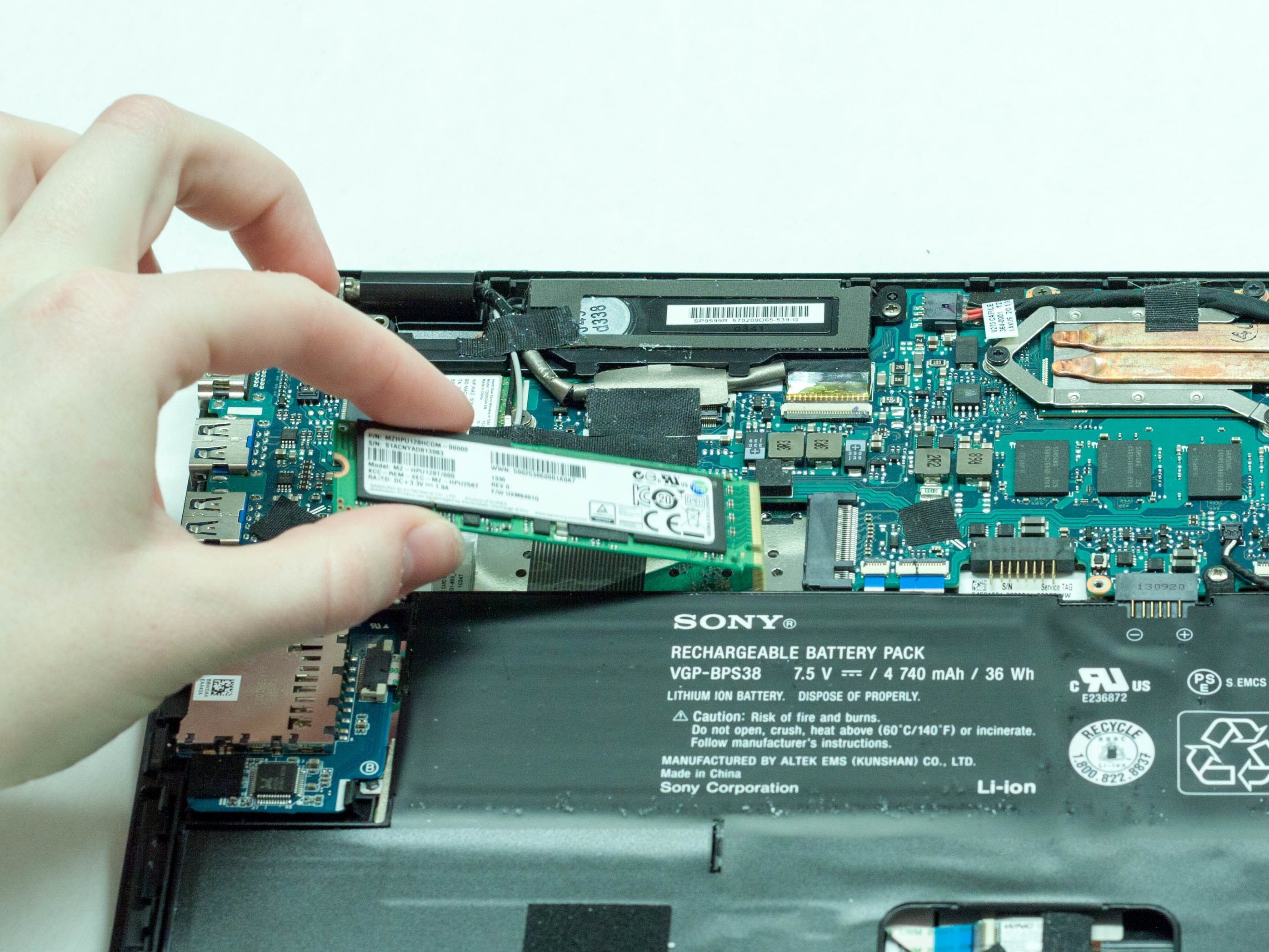 Sony Vaio Pro 13 Solid State Drive Replacement - iFixit Repair Guide