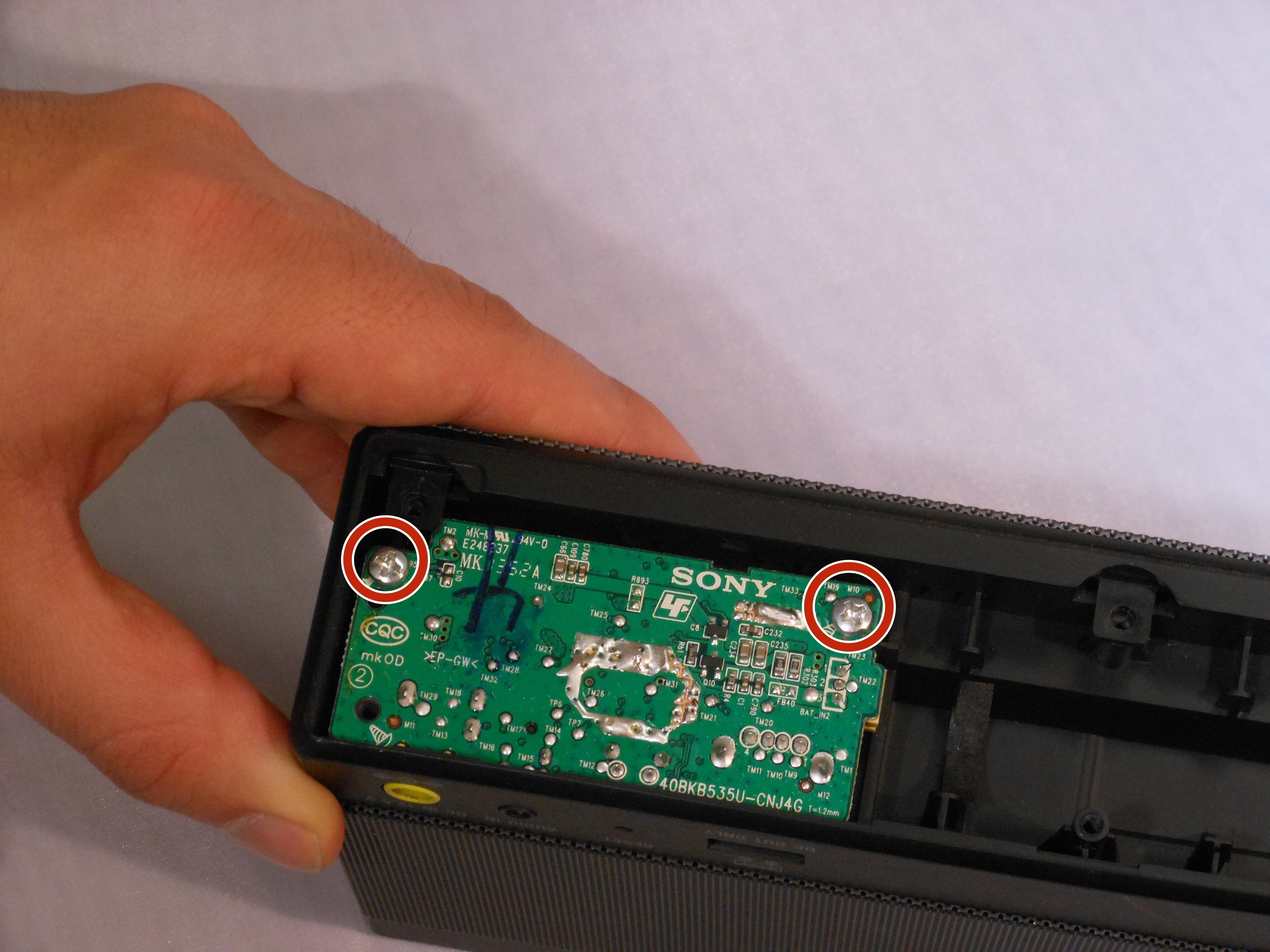 Sony SRS-X5 USB/AUX plug in Replacement - iFixit Repair Guide