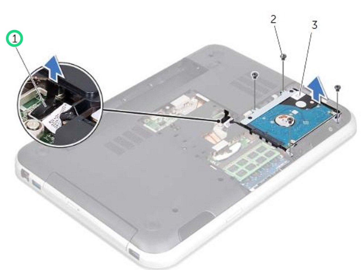 Dell Inspiron 14R 5420 Hard Drive Replacement - iFixit Repair Guide