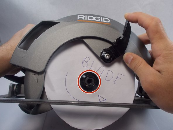 Ridgid Circular Saw R3205 Lower Blade Guard Replacement - iFixit Repair ...