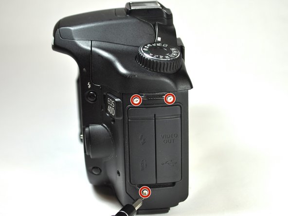 Canon EOS 40D Shutter Button Replacement - iFixit Repair Guide