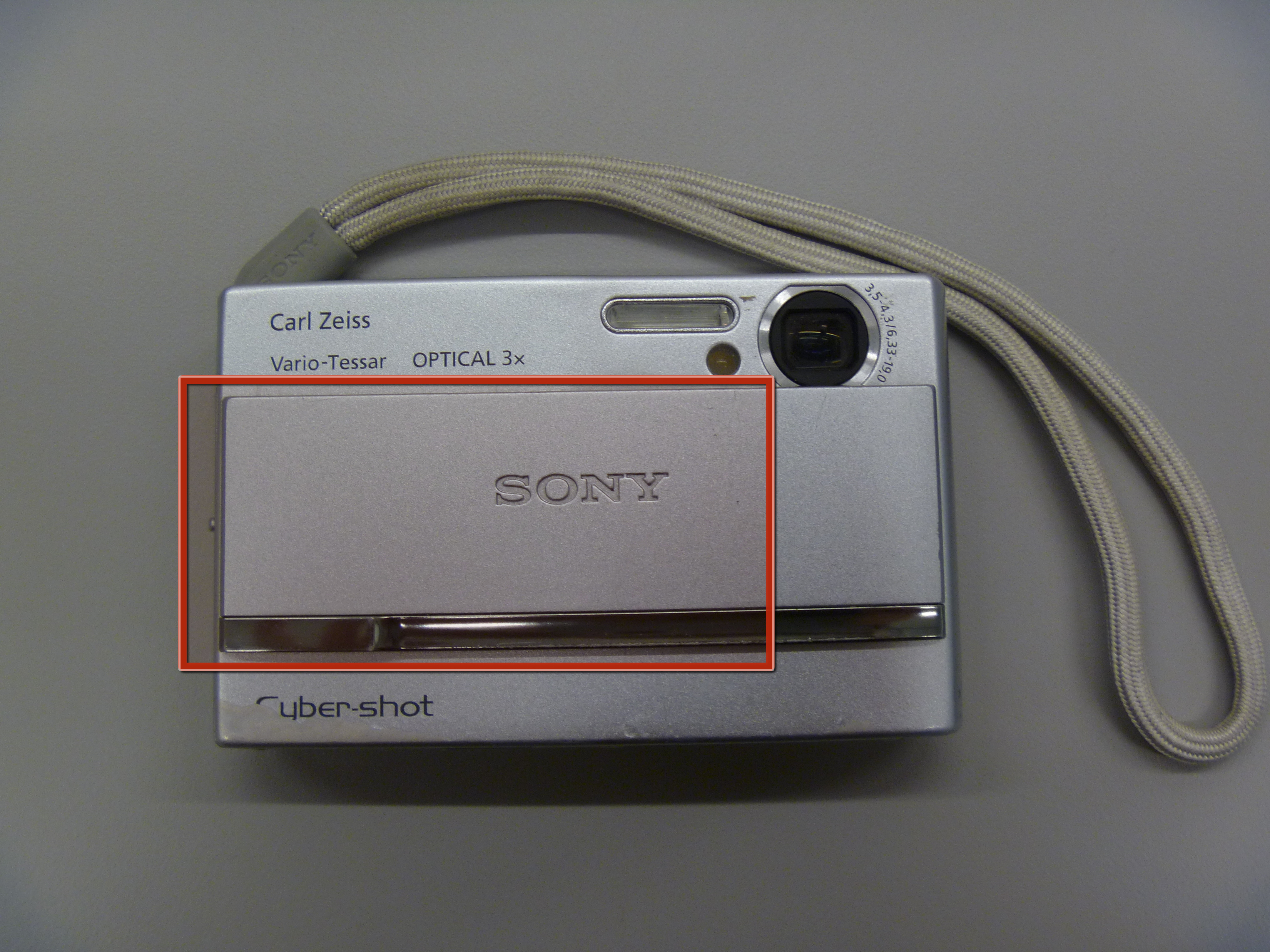 Sony Cyber-shot DSC-T9 Front Sliding Lens Cover Replacement - iFixit