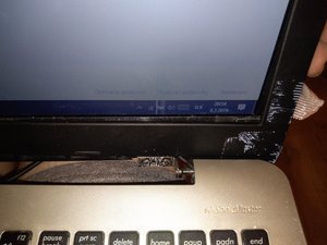 SOLVED: Vertical stripes on screen of laptop caused by hardware - Asus ...