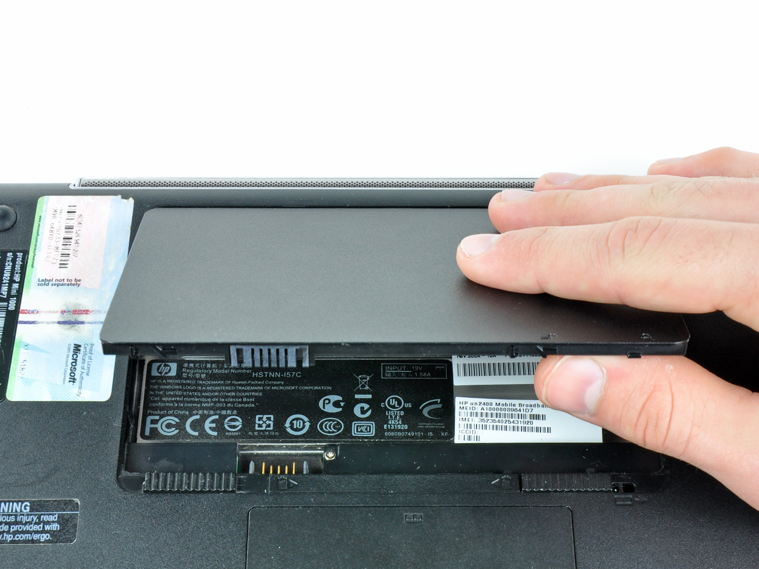 HP Mini 1000 Battery Replacement - iFixit