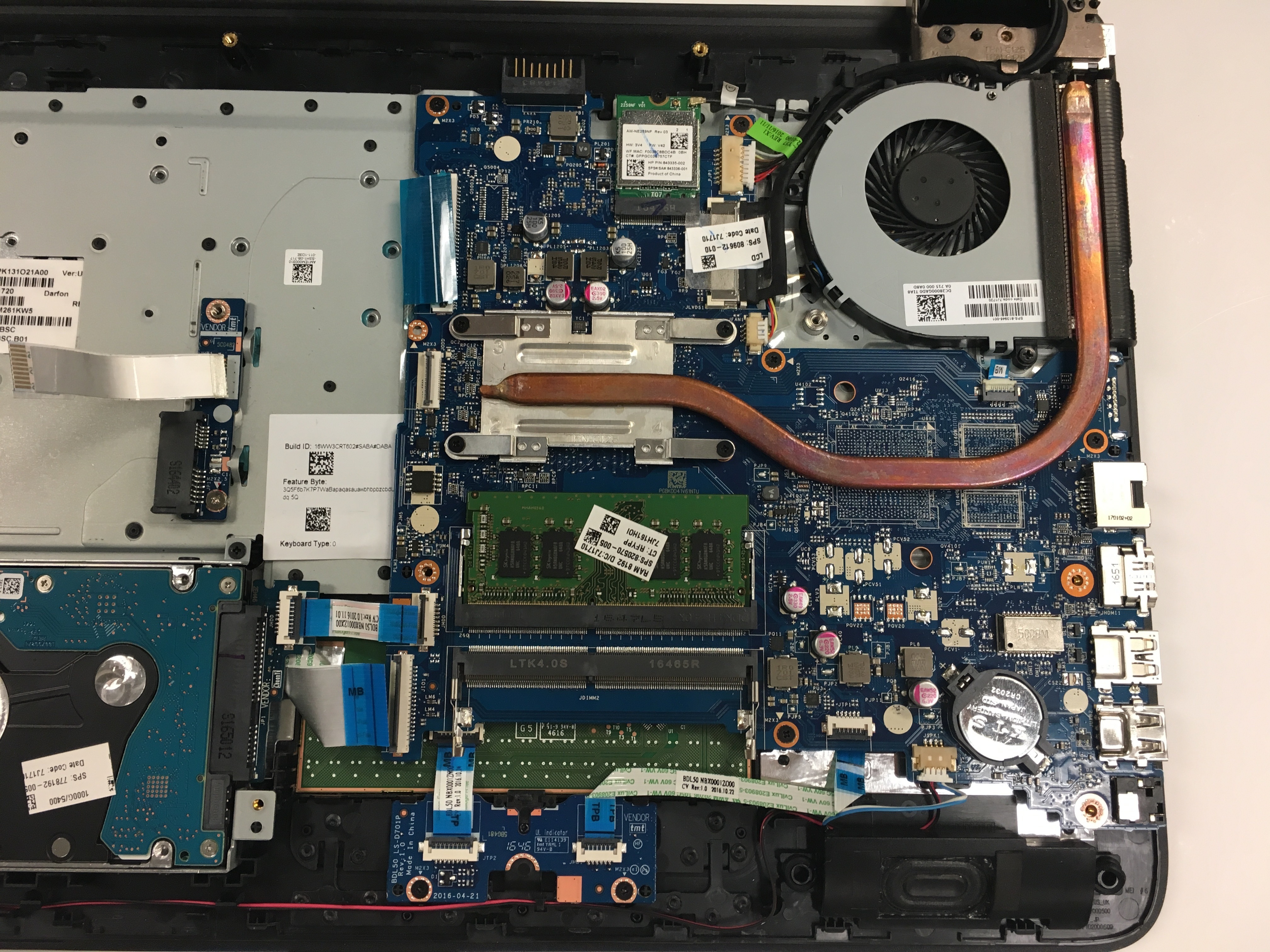 HP 15-ay103dx Motherboard Replacement - iFixit Repair Guide
