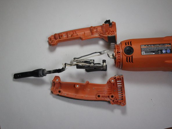 Ridgid Angle Grinder R10202 Handle Disassembly - iFixit Repair Guide