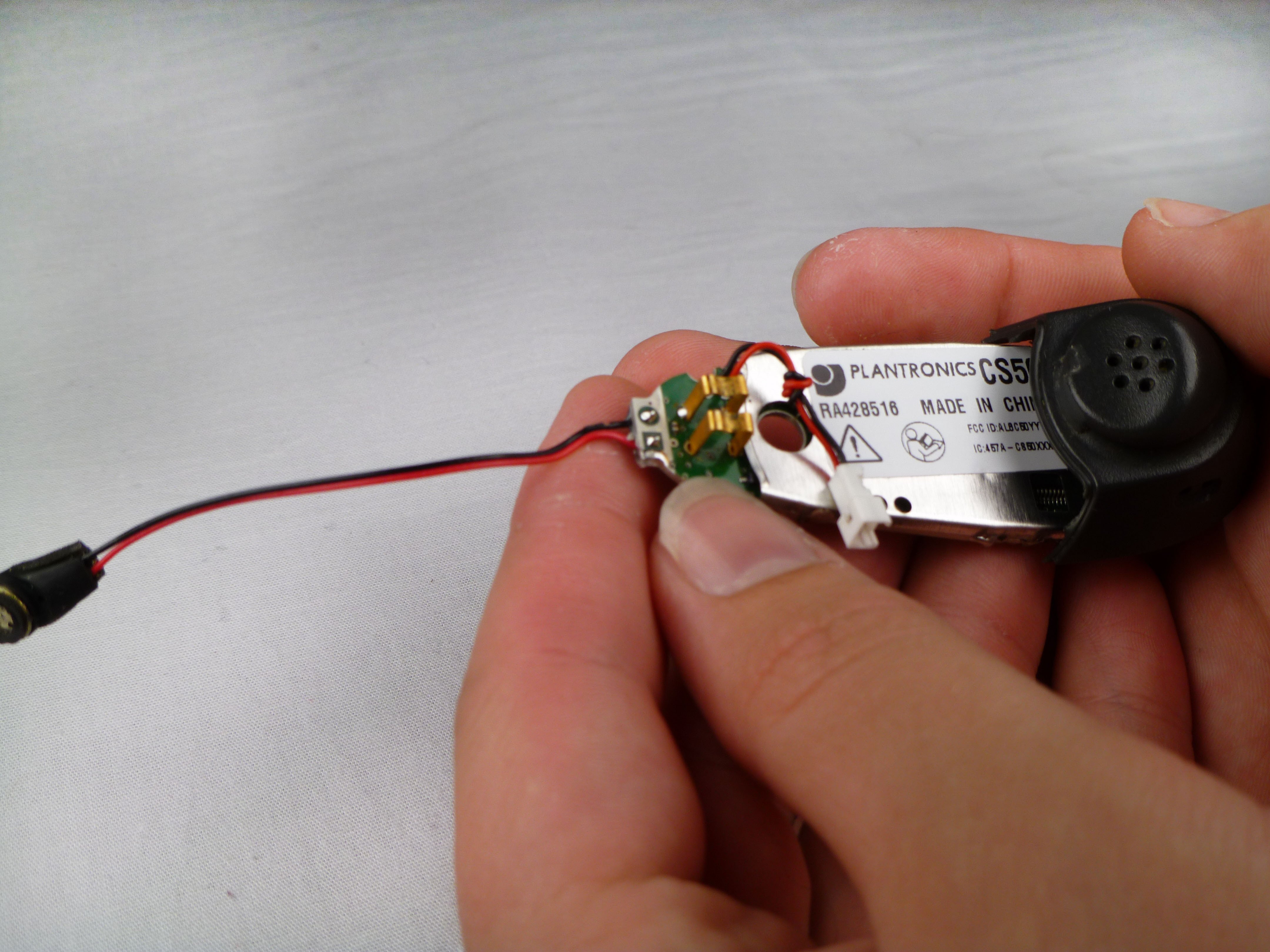 Plantronics CS50 Headset Microphone Replacement - iFixit Repair Guide