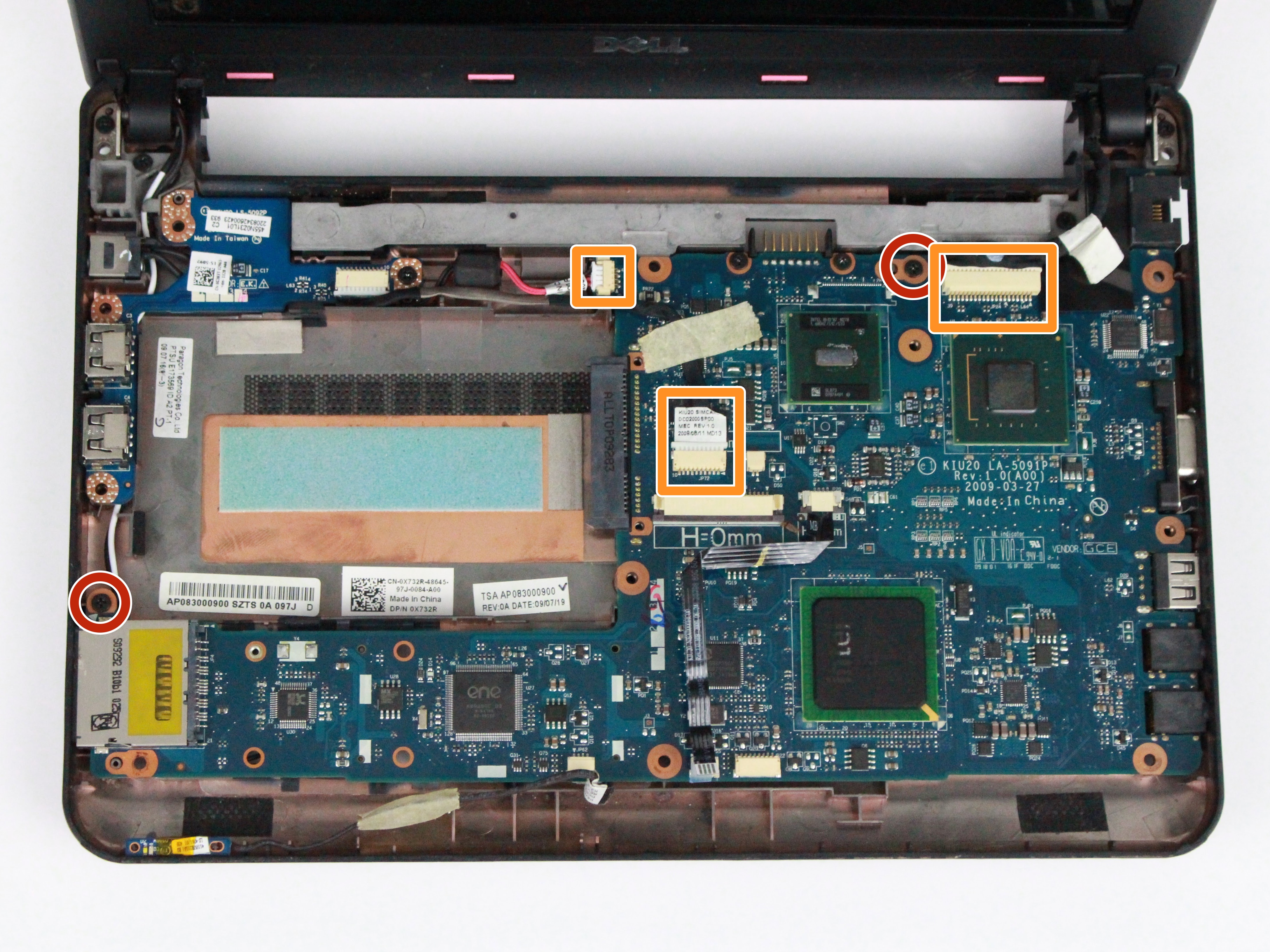 Dell Inspiron Mini 10 Motherboard Replacement - iFixit Repair Guide