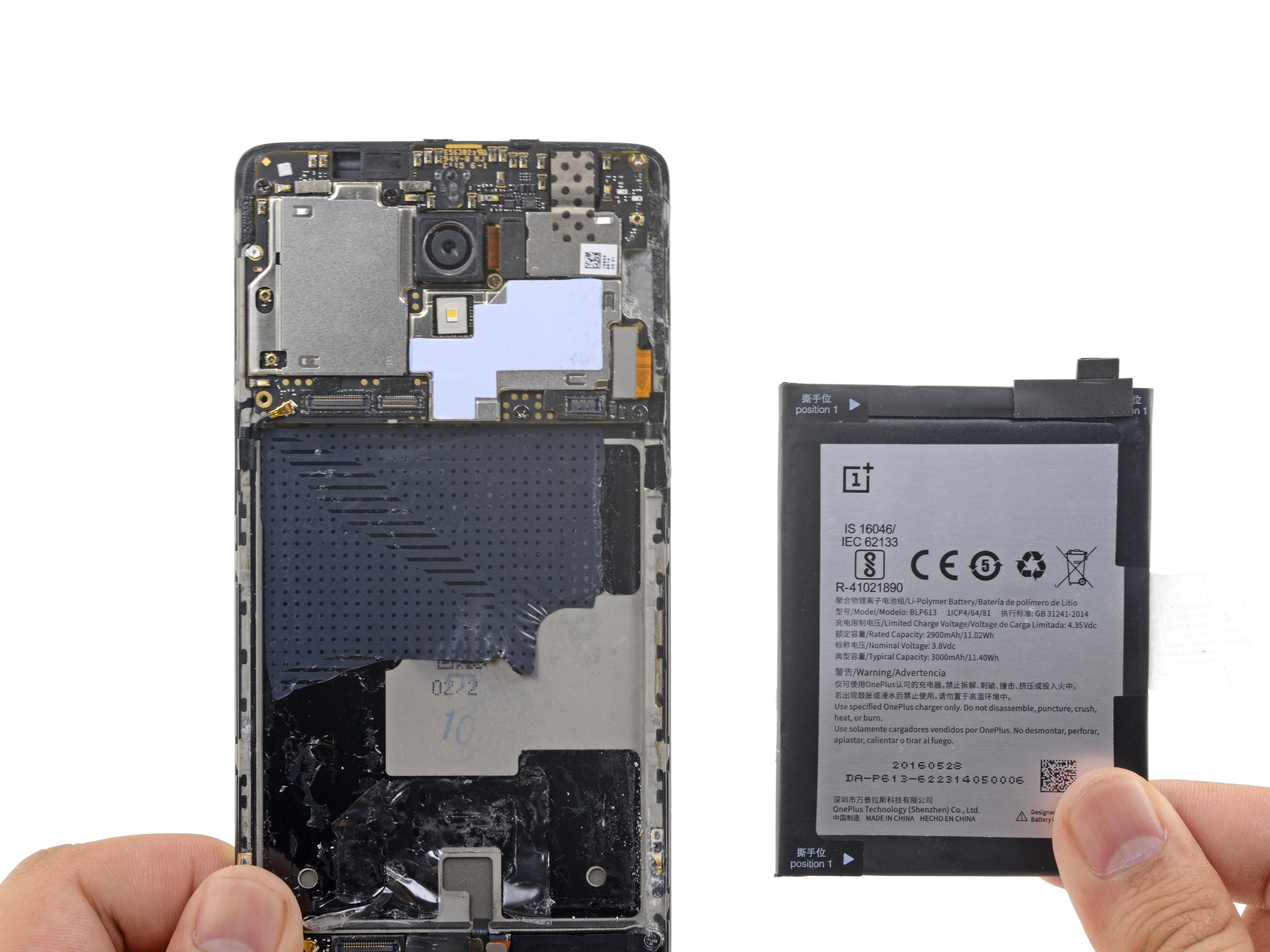 OnePlus 3 Battery Replacement IFixit Repair Guide