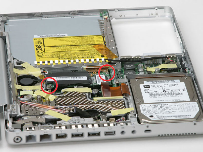 PowerBook G4 Aluminum 12" 1-1.5 GHz Modem Replacement - iFixit Repair Guide