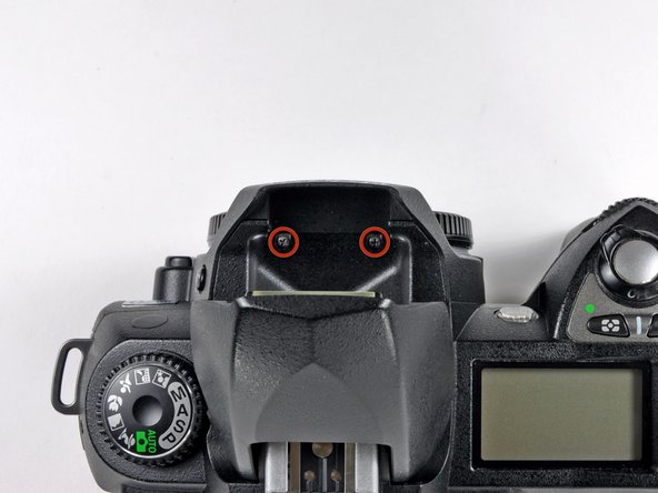 Nikon D70 Top Cover Replacement - iFixit Repair Guide