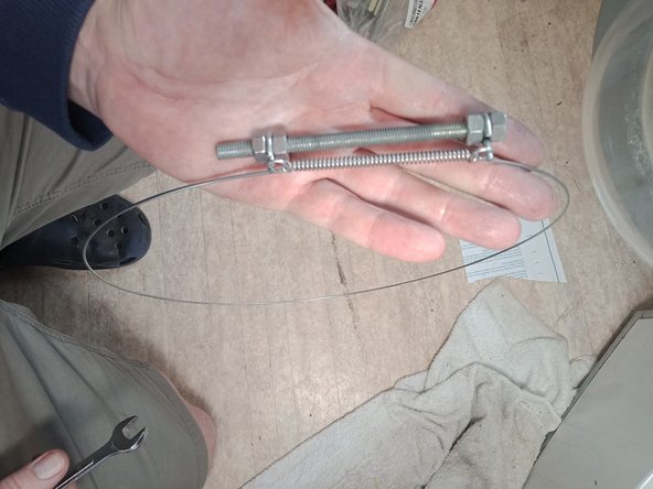 Home made Washing Machine door seal retainer Spring Expander - iFixit ...