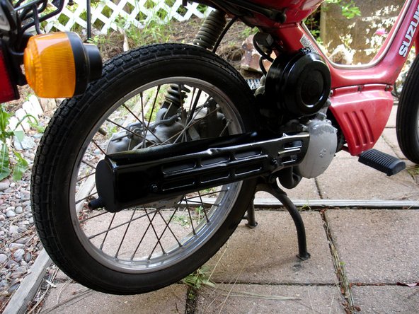 Suzuki FA50 Moped Exhaust Cleaning - iFixit