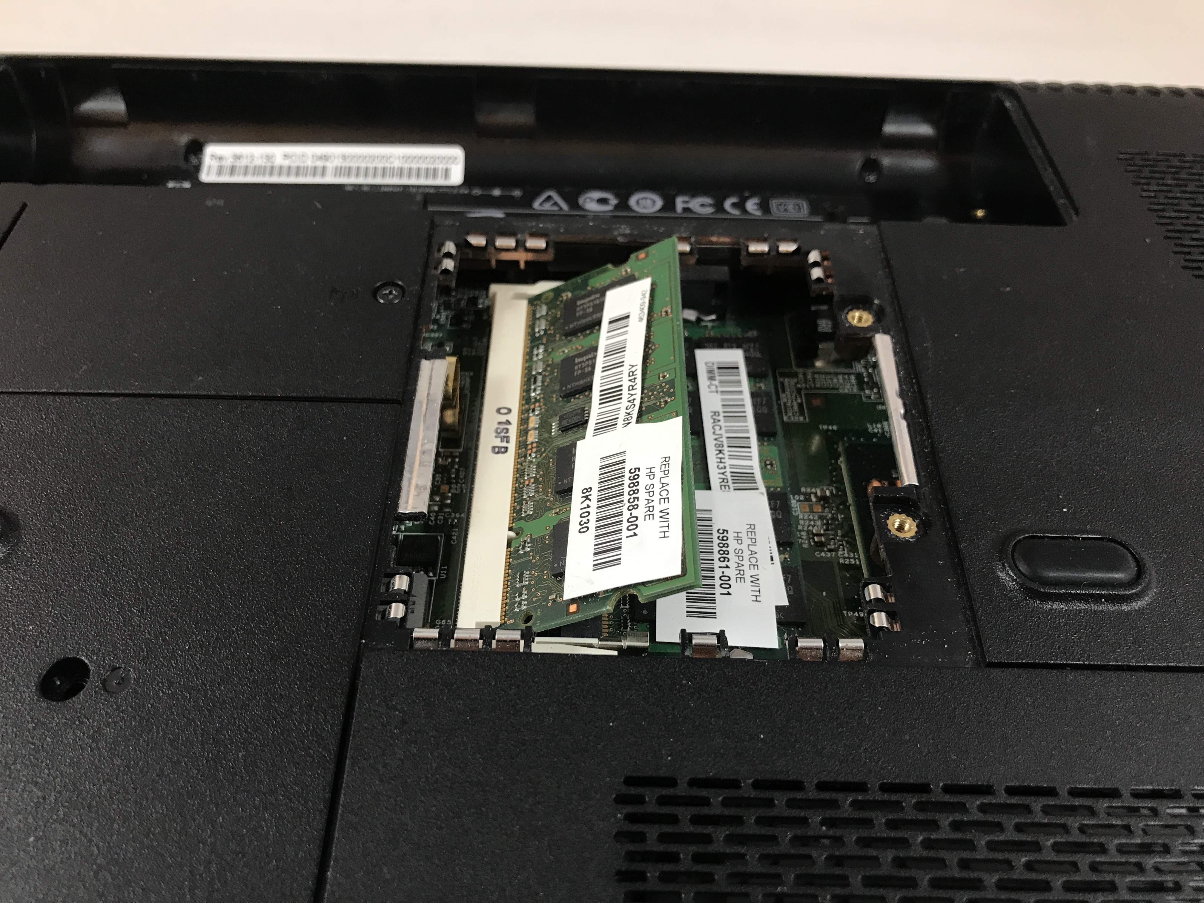 HP Pavilion G60-630US RAM Replacement - iFixit Repair Guide