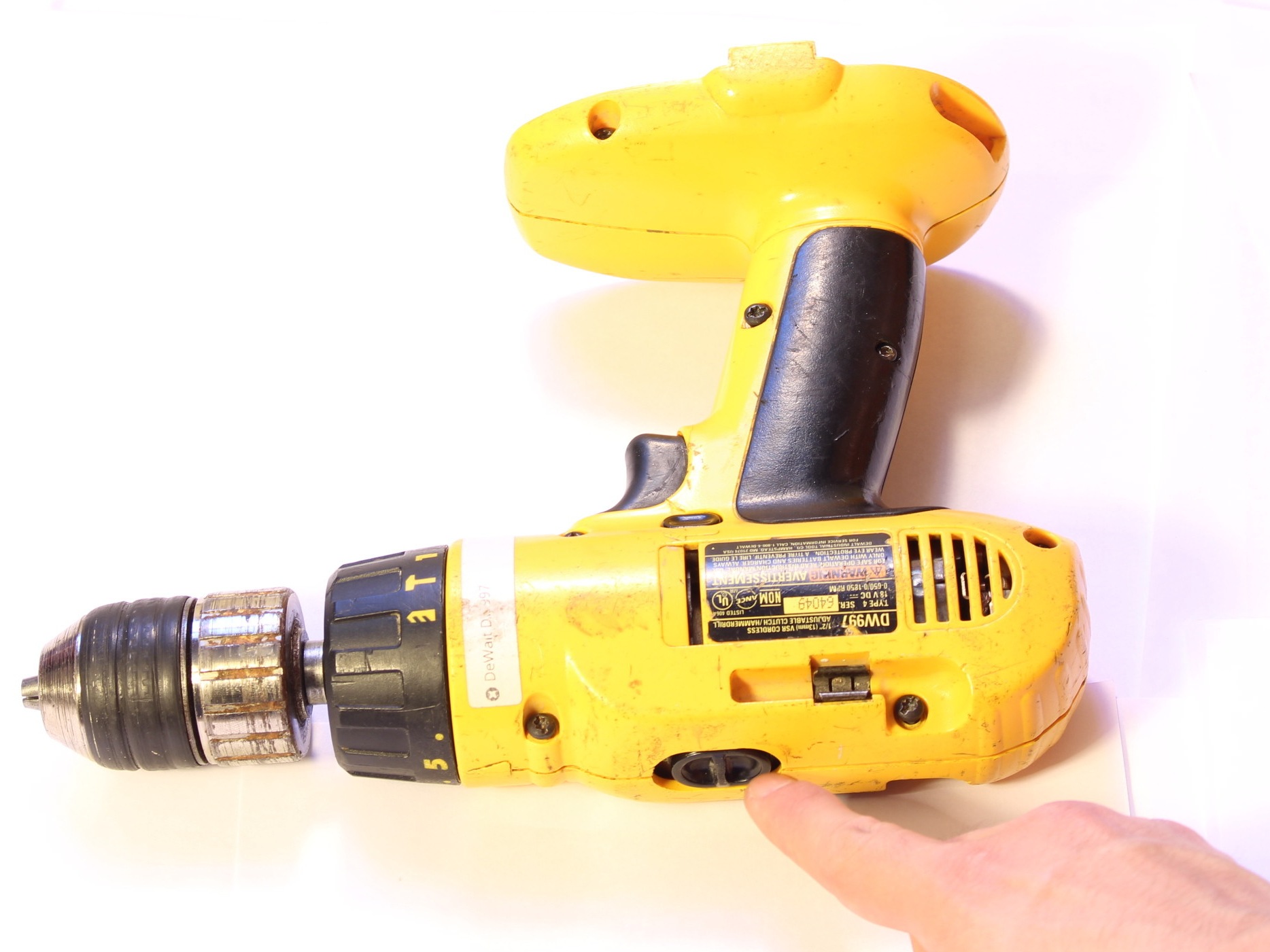 DeWalt DW997 Speed Switch Replacement - iFixit Repair Guide