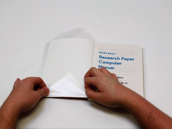 How to Repair A Damaged Book Cover - iFixit Repair Guide