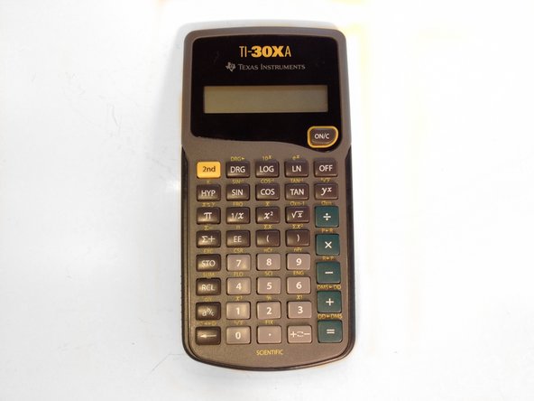 Texas Instruments TI-30Xa Battery Replacement - iFixit Repair Guide