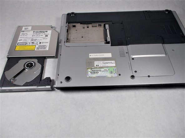 HP Pavilion dv4000 CD/DVD drive Replacement - iFixit Repair Guide