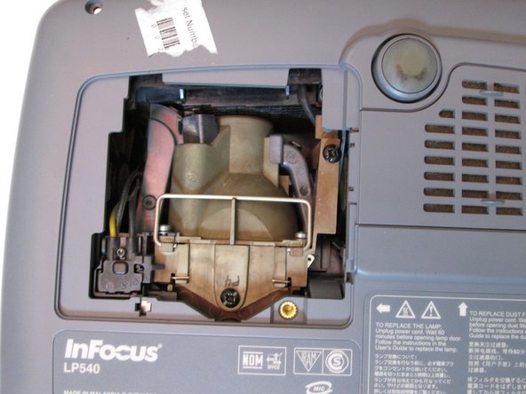 InFocus LP540 Projector Lamp Replacement - iFixit Repair Guide