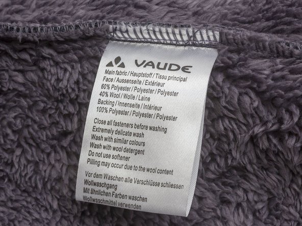 How do I wash my Vaude wool product? - iFixit Repair Guide
