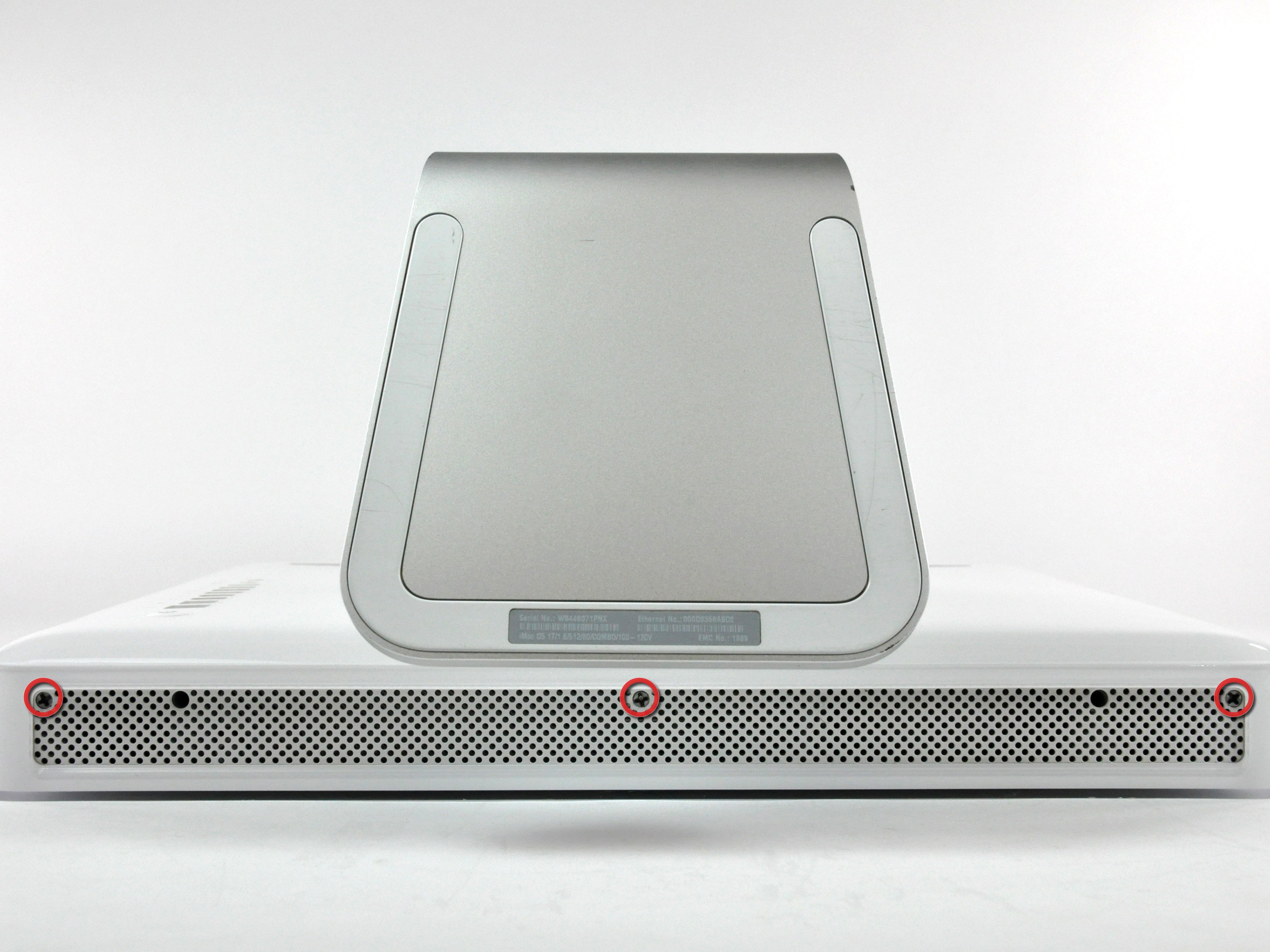 iMac G5 17" Model A1058 Rear Panel Replacement - iFixit Repair Guide