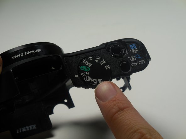 Canon PowerShot SX160 IS Format Wheel Replacement - iFixit Repair Guide