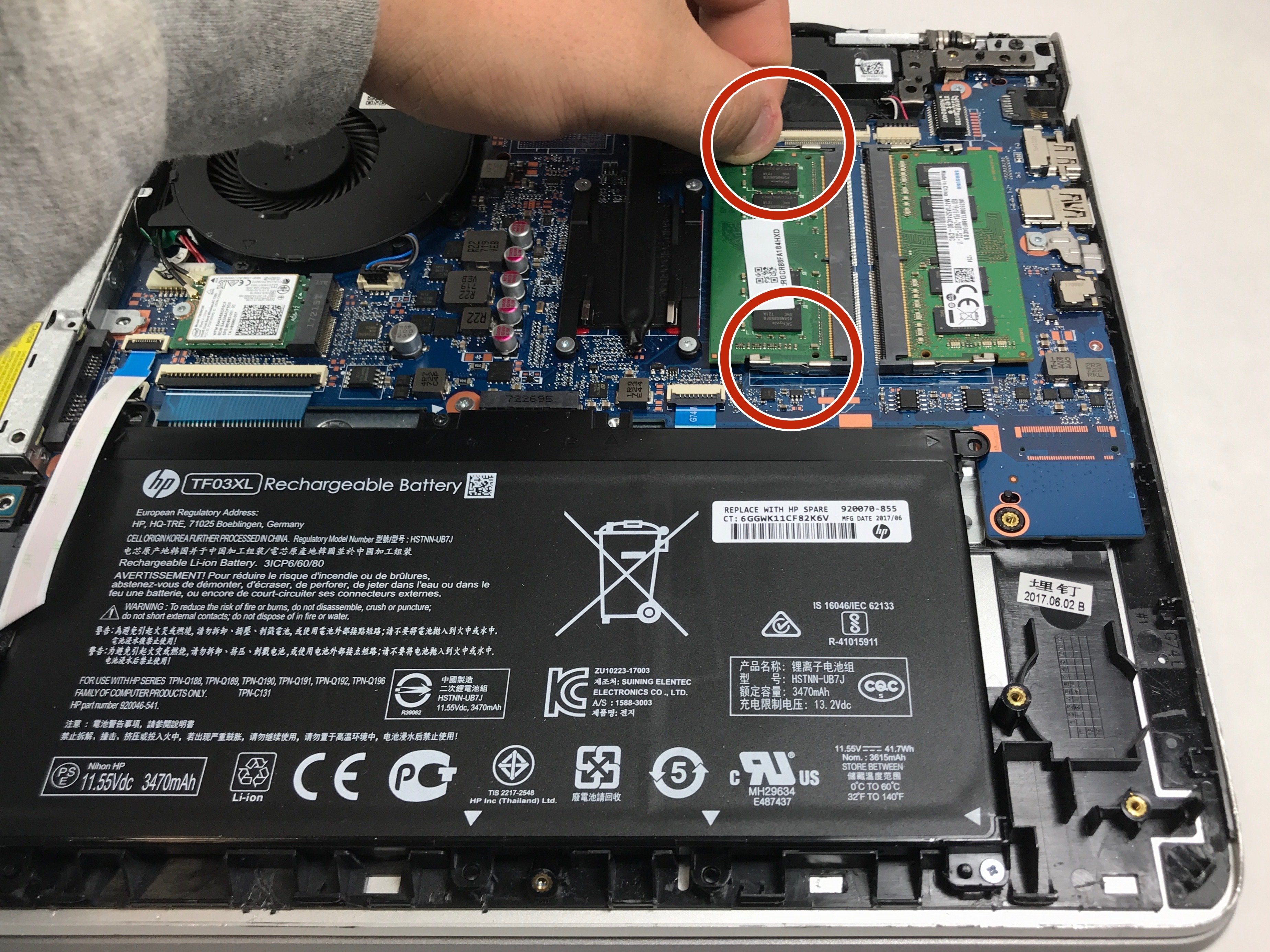 HP Pavilion 15-cd040wm RAM Replacement - iFixit Repair Guide