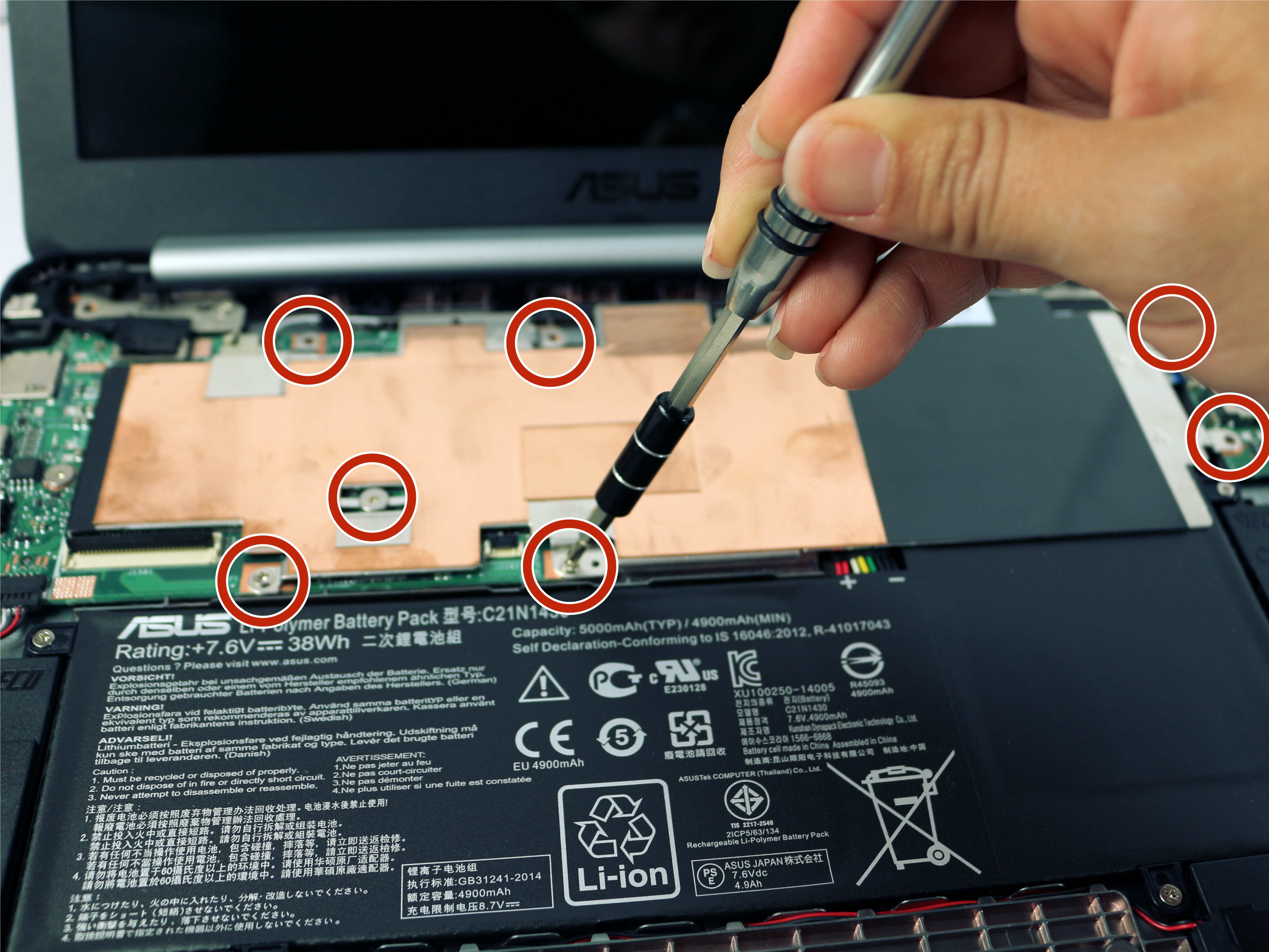 Asus Chromebook C201 Battery Replacement - iFixit Repair Guide