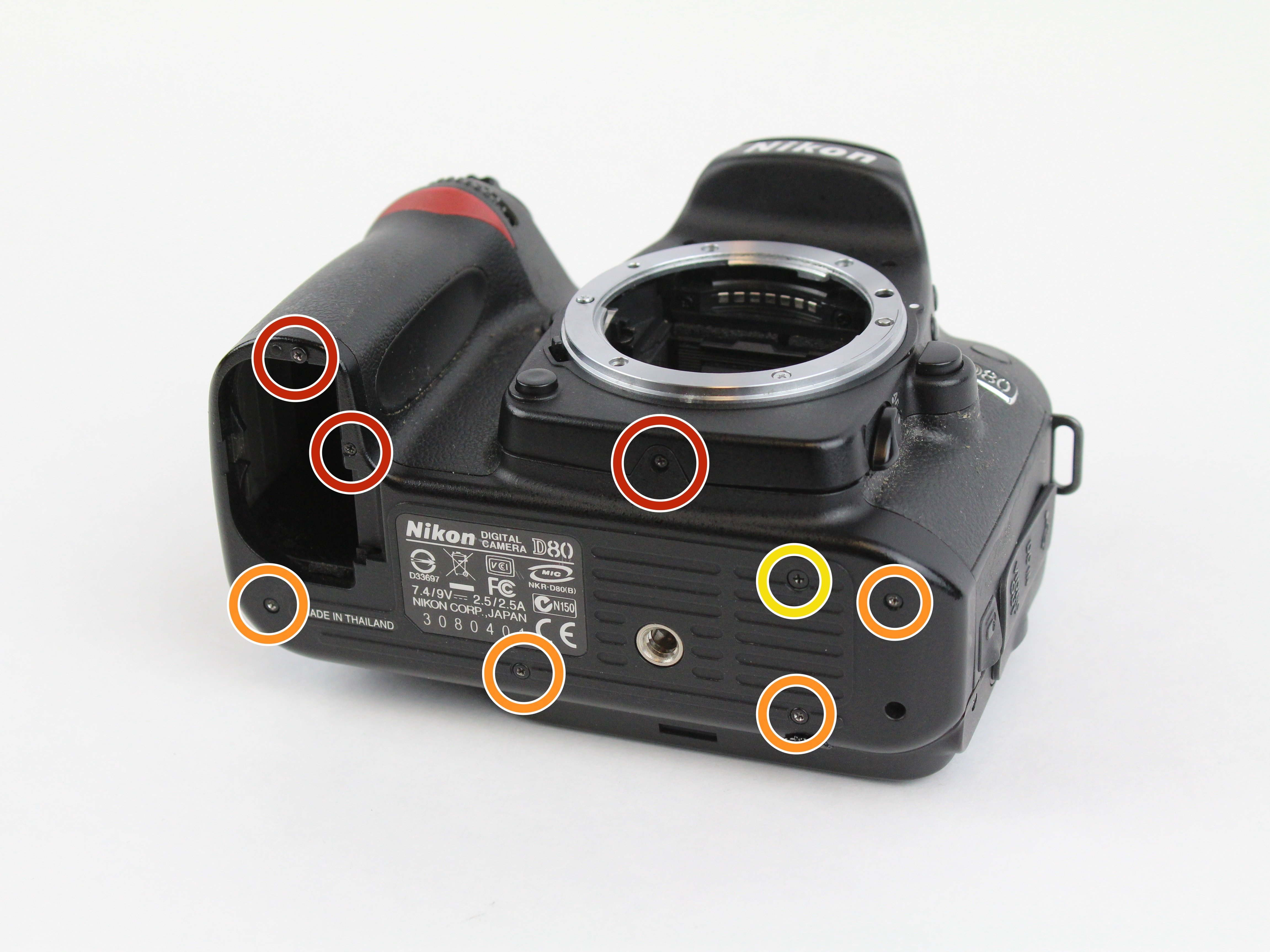 Nikon D80 Bottom Cover Replacement - iFixit Repair Guide