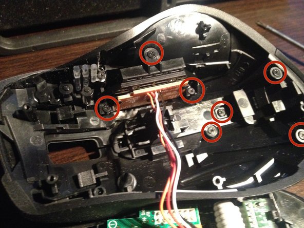 Disassembling Mouse Buttons for Logitech Wireless Gaming Mouse G700 ...