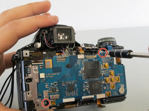 Sony Cyber-shot DSC-HX1 Lens Assembly Replacement - iFixit Repair Guide