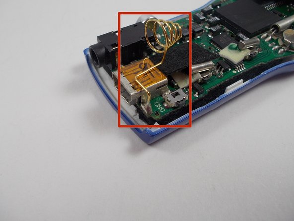 Sandisk Sansa m230 Series mp3 player Battery Spring Contacts ...